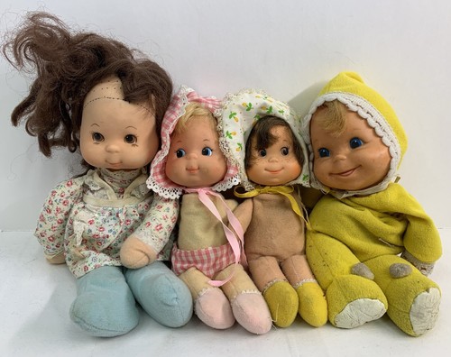 Baby Beans Dolls by Mattel 1970's-1980's Lot Of 4 Booful, Mama ...