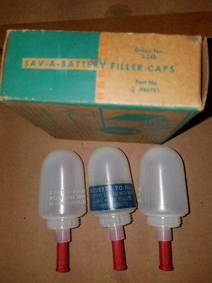 52 to 54 chevy save a battery filler caps | eBay