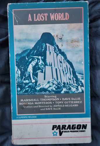 The Mighty Jungle - 1964 - VHS - PARAGON VIDEO - Marshall Thompson ...