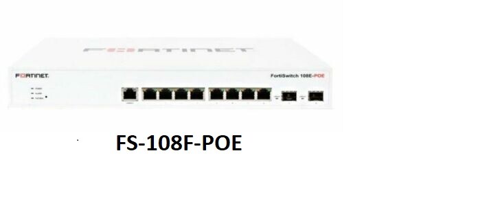 Fortinet FortiSwitch FS-108F-POE Switch | Grelly USA