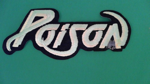 Large Vintage Poison Iron On Patch! 80s Hard Rock Hair Metal Bret ...