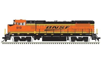 Atlas ~ HO Scale ~ GE Dash 8-40BW ~ BNSF #527 ~ DCC Sound Installed ...