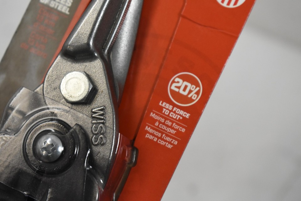 Crescent Wiss M3R Aviation Snips Straight Cut 18GA Tin Snips Made USA ...