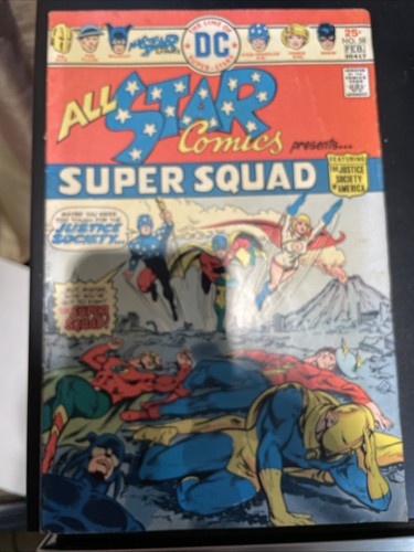 All Star Comics #58 Comic DC 1976 1st App Power Girl Super Squad | eBay
