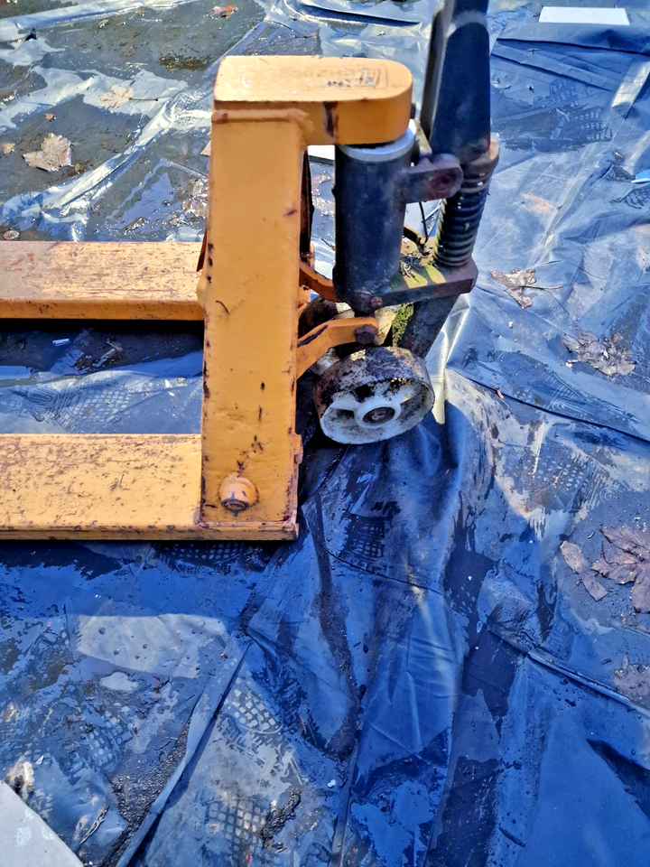 Hand pallet pump truck used (up to 2500 Kg) | eBay UK