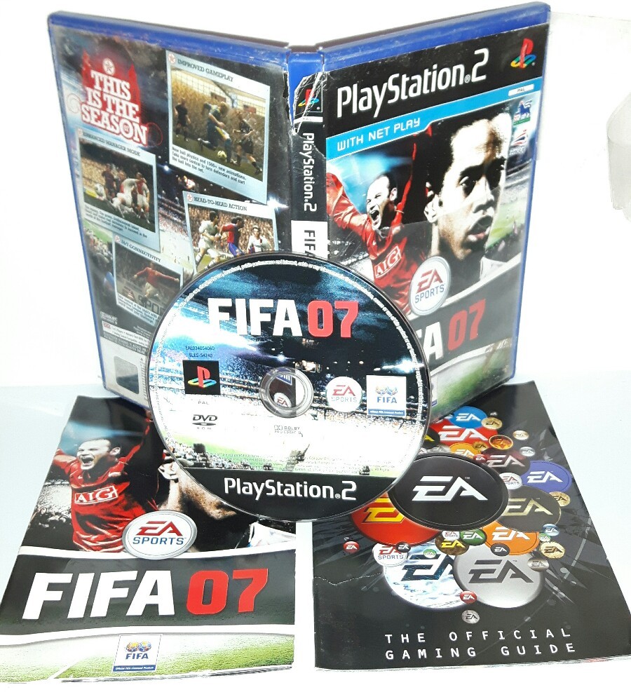 Fifa Football 2007 07 7 - PLAYSTATION 2 Ps2 Play Station Spiel - Game ...