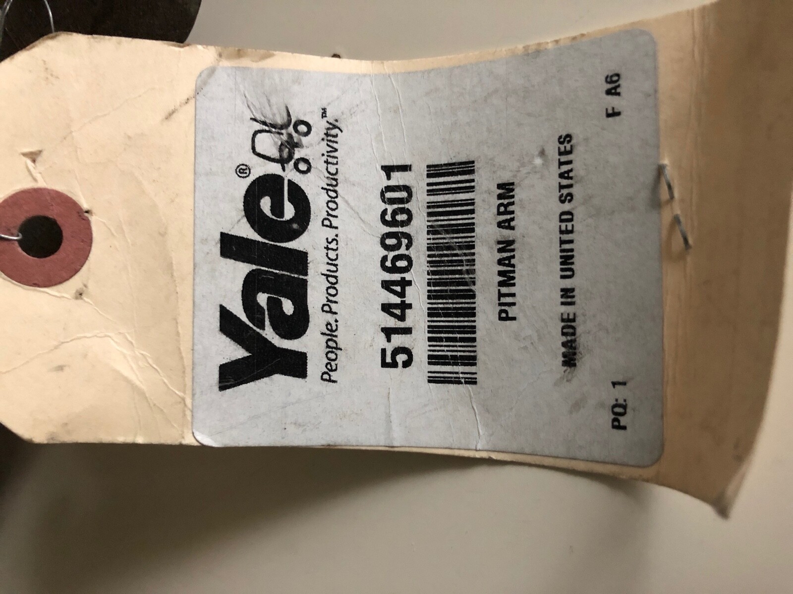 514469601 Yale Forklift, Pitman Arm New | eBay