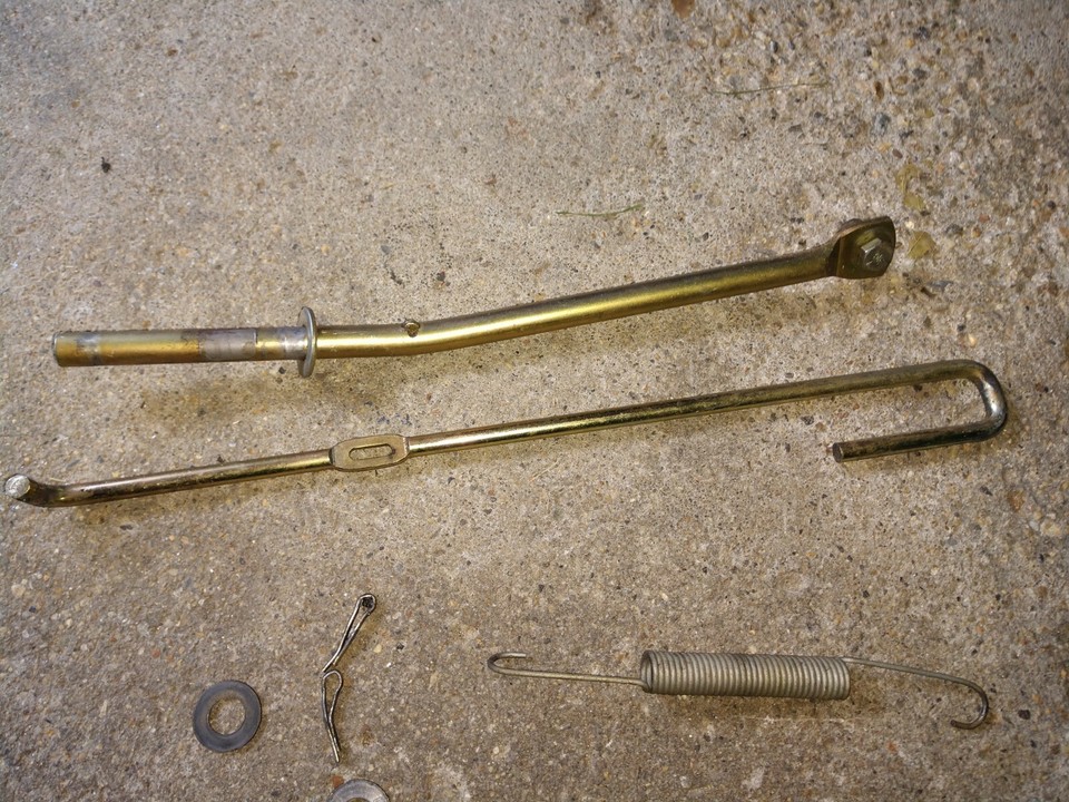 Toro 14-38 HXL 71193 rider mower foot brake pedal and misc. parts lot ...