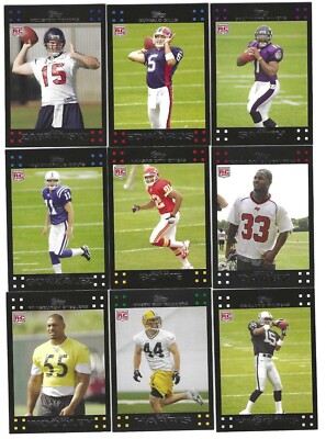 2007 Topps Football - Misc ROOKIE Cards (RCs) $1.25 each | eBay