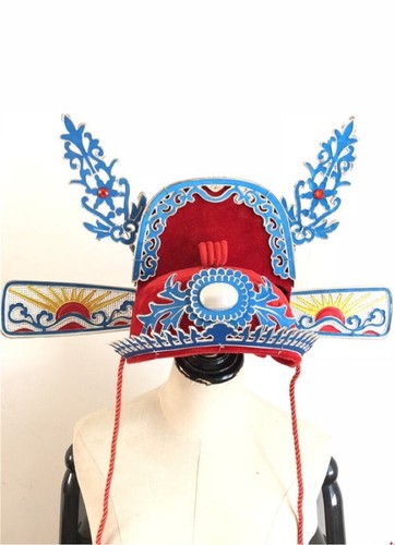 Chinese Drama Peking Opera Black Gauze Cap Costume Headdress Wedding ...