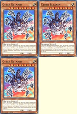 Cyber Eltanin LEDD-ENB09 X 3 Common 1st Mint YUGIOH | eBay