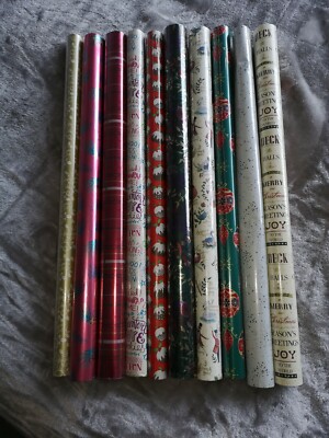 Job Lot 20 Christmas Wrapping Paper COLLECTION ONLY | eBay UK