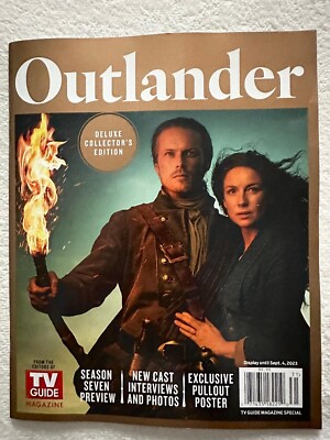 2023 OUTLANDER TV GUIDE Deluxe Special Edition + FREE PULL OUT POSTER ...