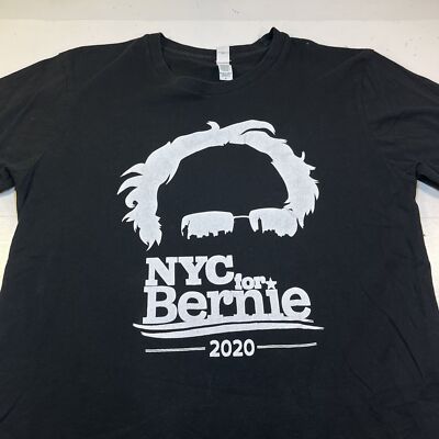 NYC NEW YORK CITY OF BERNIE SANDERS FOR PRESIDENT 2020 TEE T SHIRT Sz ...