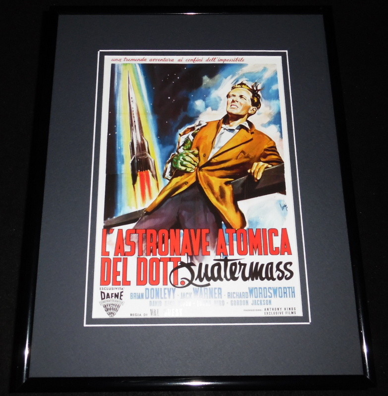 The Quatermass Xperiment Framed 11x14 Poster Display Brian Donlevy Jack ...