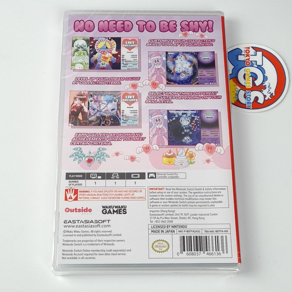 Cosmo Dreamer & Like Dreamer: Double-D Collection Switch (Shmup/Shoot ...