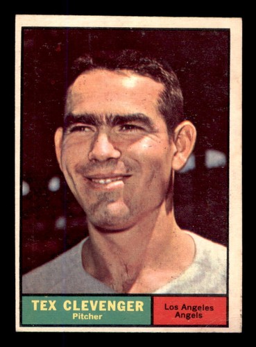 1961 Topps Baseball #291 Tex Clevenger VG *e2 | eBay