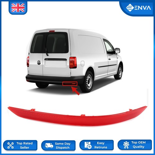 Rear Bumper Reflector Right For VW Caddy IV MK4 2015 - 2020 2K5945106D ...