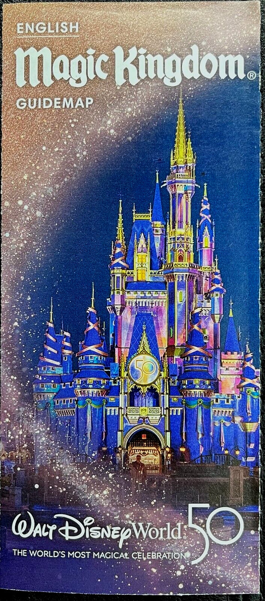 Disney World Magic Kingdom Map