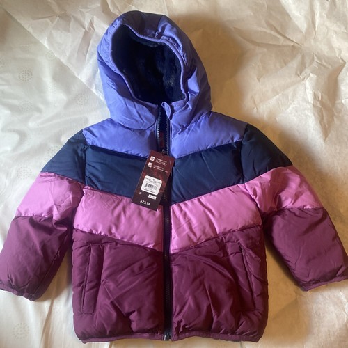 swiss tech Puffer jacket kids boys 3T Peri Mist Multi Color | eBay