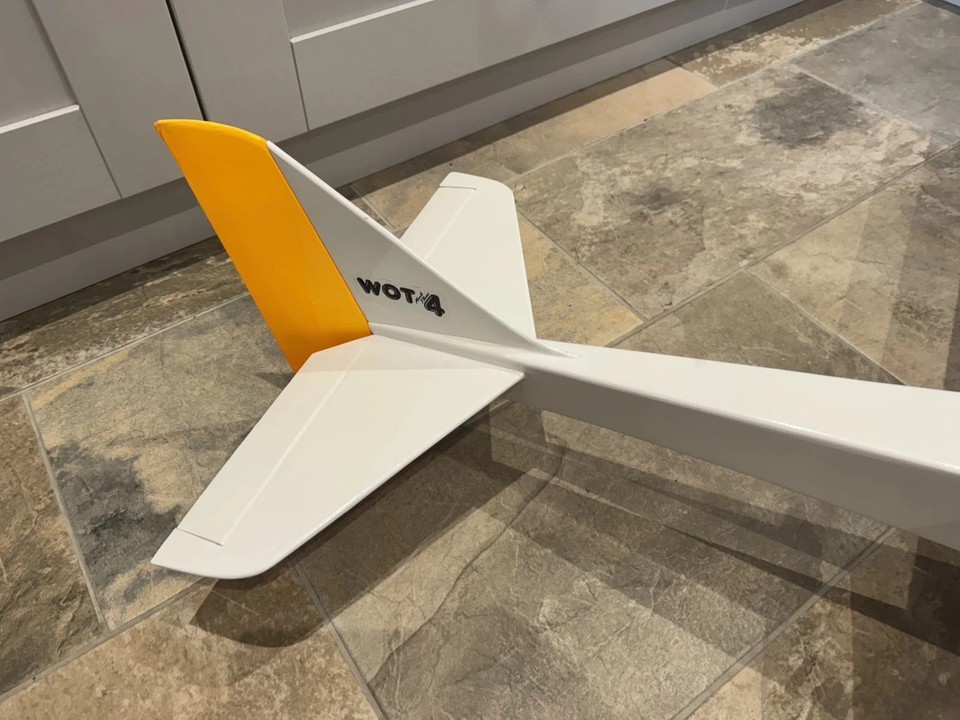 Ripmax Wot 4 MK3 RC Plane 142cm Span Irvine 53 Hitec Futaba Servos Foam ...