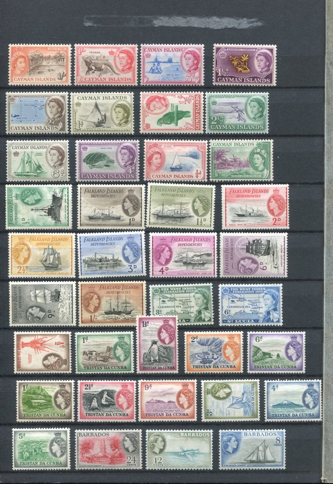 British COMMONWEALTH Early MH Lot 170 Stamps | eBay