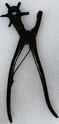Vintage Rotating Head 6 Hole Leather Punch Tool | eBay