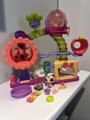 Hasbro Littlest Pet Shop LPS Hamster Playground #1888 Mouse #1889 ...