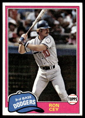 1981 Topps Ron Cey #260 Los Angeles Dodgers Baseball Card | eBay