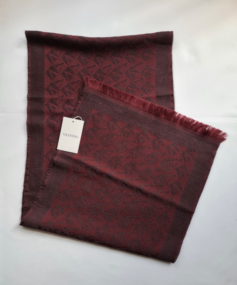 New Valentino Scarf 100% Wool | eBay UK