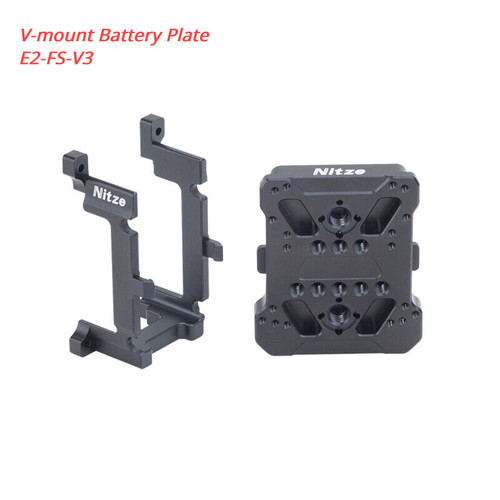 Nitze External V-mount Battery Plate E2-FS-V3 For Z CAM E2-M4 S6 F6 F8 ...