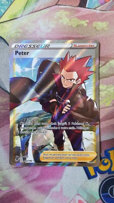 PETER FULL ART 192/195 HOLO - NEUF - CARTE POKEMON | eBay