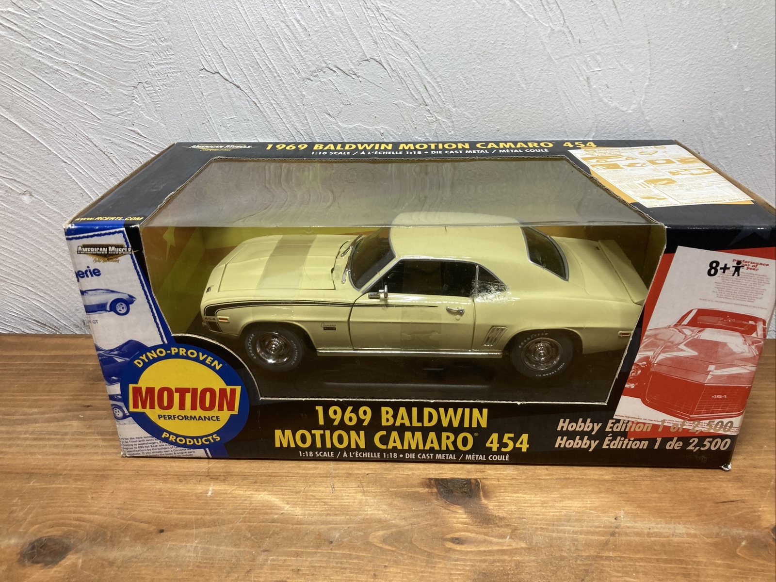 American Muscle 1969 Baldwin Motion Camaro 454 1/18 | eBay