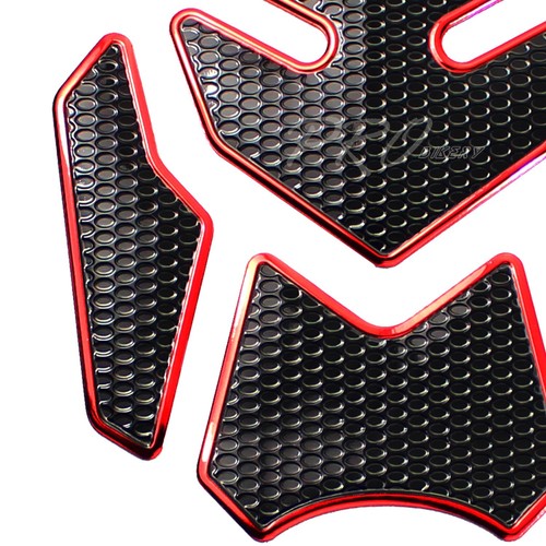 Sets Chromed Red Fuel Tank Pad +8" 3D Logo+Letter+for YZF-R6/R6S Emblem ...