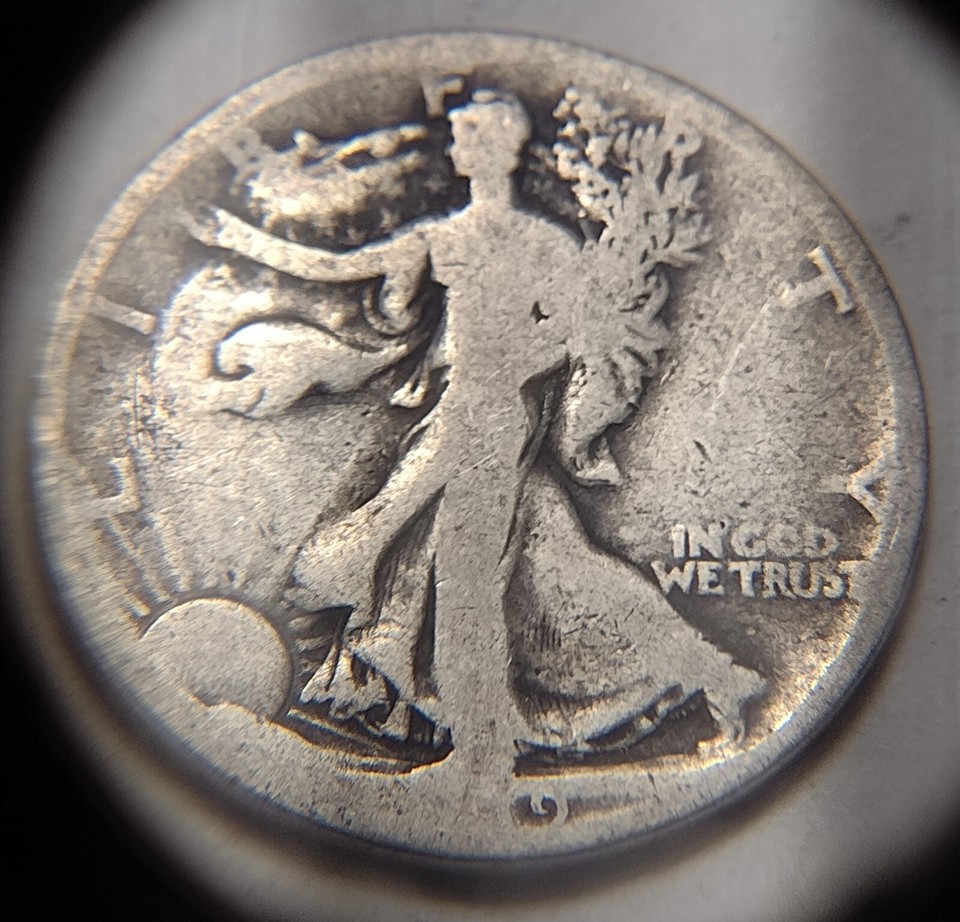 1919 PDS WALKING LIBERTY SILVER HALF DOLLARS 3 COIN SET | eBay