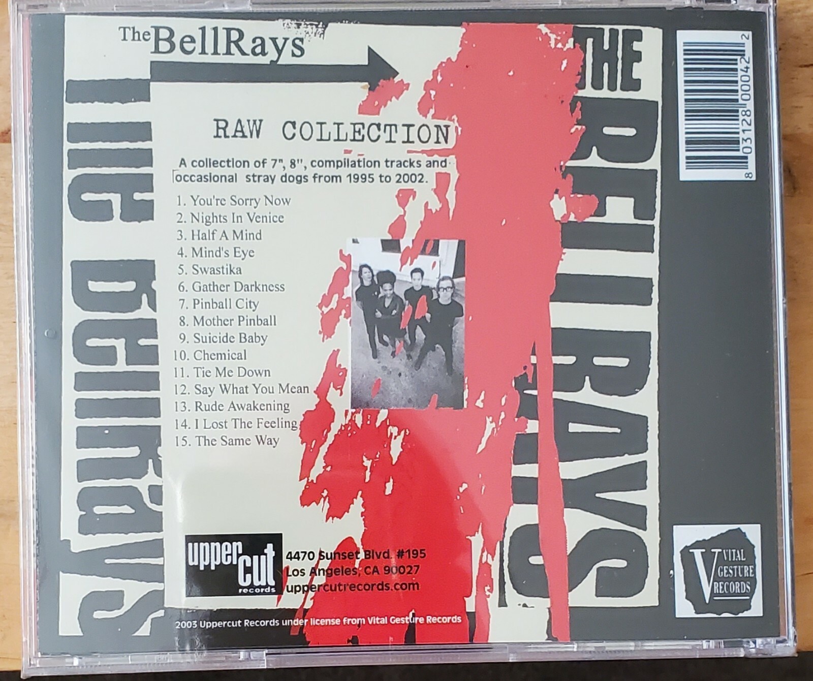 Raw Collection by The BellRays (CD, Mar-2003, Upper Cut) for sale ...