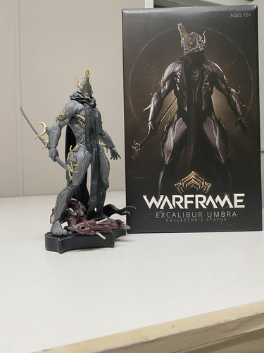 Warframe Excalibur Umbra Collector Statue | eBay