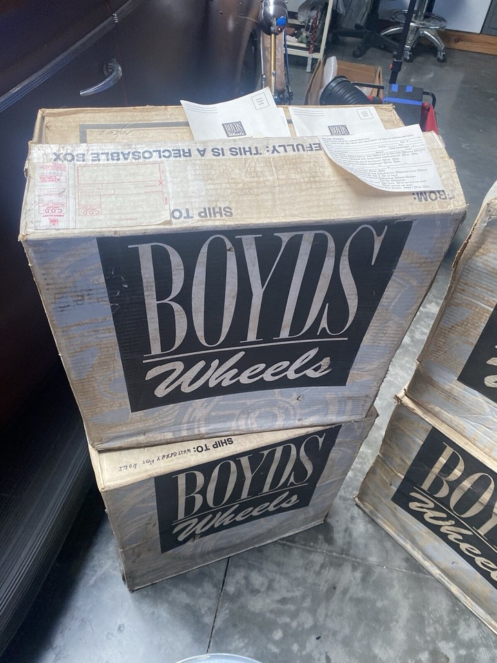 Boyd Coddington Wheels NOS BOYDS | 15" | 7" | 200 | 60 Aspect Ratio ...