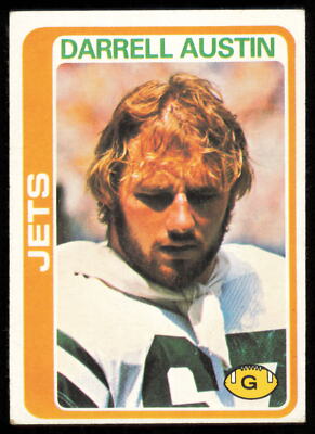 1978 Topps #61 Darrell Austin New York Jets | eBay