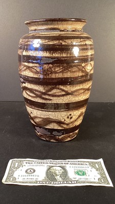 Vintage Jim Fox Signed Vase/ Textured Pottery, From River Pottery Monte ...