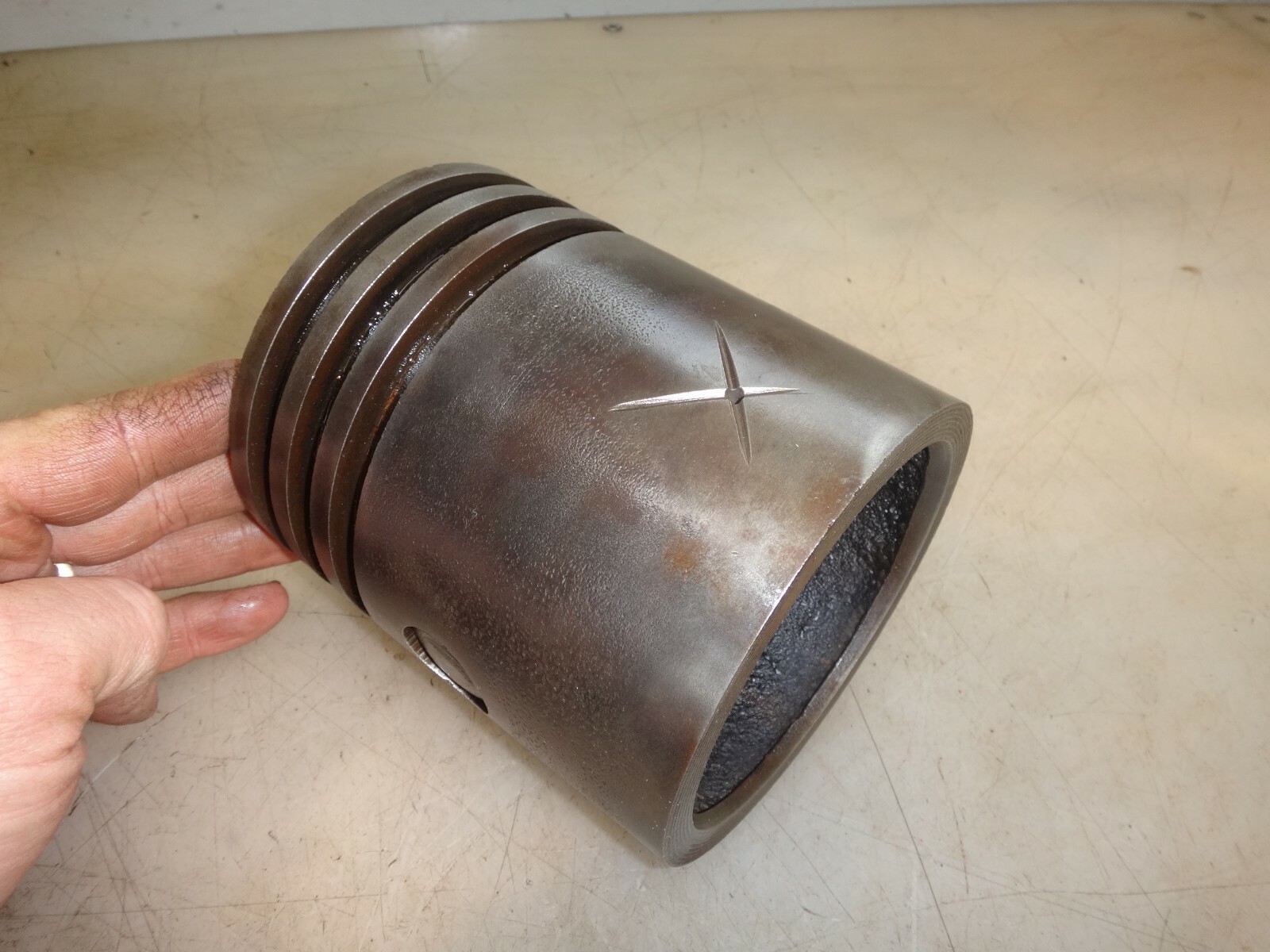 4-1/2" PISTON for 4HP SPARTA ECONOMY Hit Miss Gas Engine Very Nice! | eBay