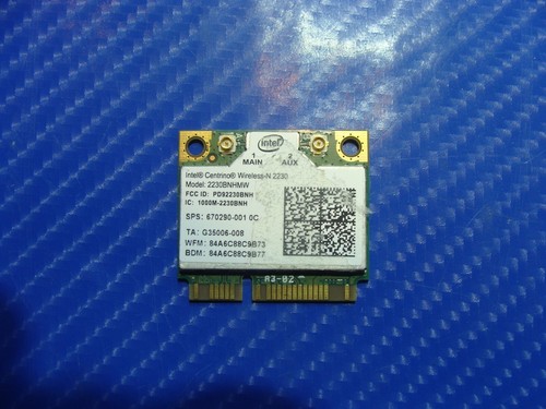 HP Envy 14" 4-1110us Genuine WiFi Wireless Card 2230BNHMW 670290-005 ...