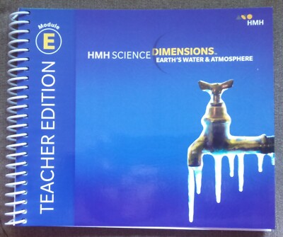 HMH Science Dimensions Earths Water Atmosphere Teacher Ed Module E ...
