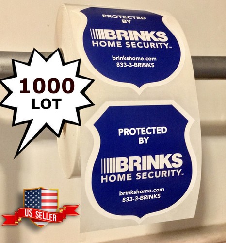 BULK HOME STORE SECURITY ALARM WINDOW WARNING STICKERS DECALS BULK 1000 ...