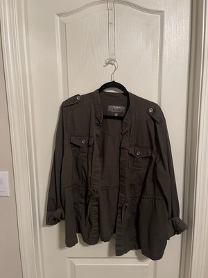 Torrid Olive Green Military Jacket | eBay