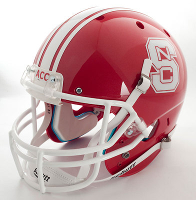 NORTH CAROLINA STATE WOLFPACK 2011-2012 Schutt GAMEDAY Football Helmet ...
