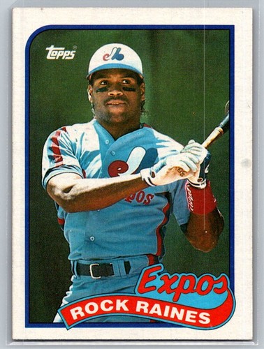 1989 Topps Baseball #560 Rock Raines - VG - Montreal Expos | eBay