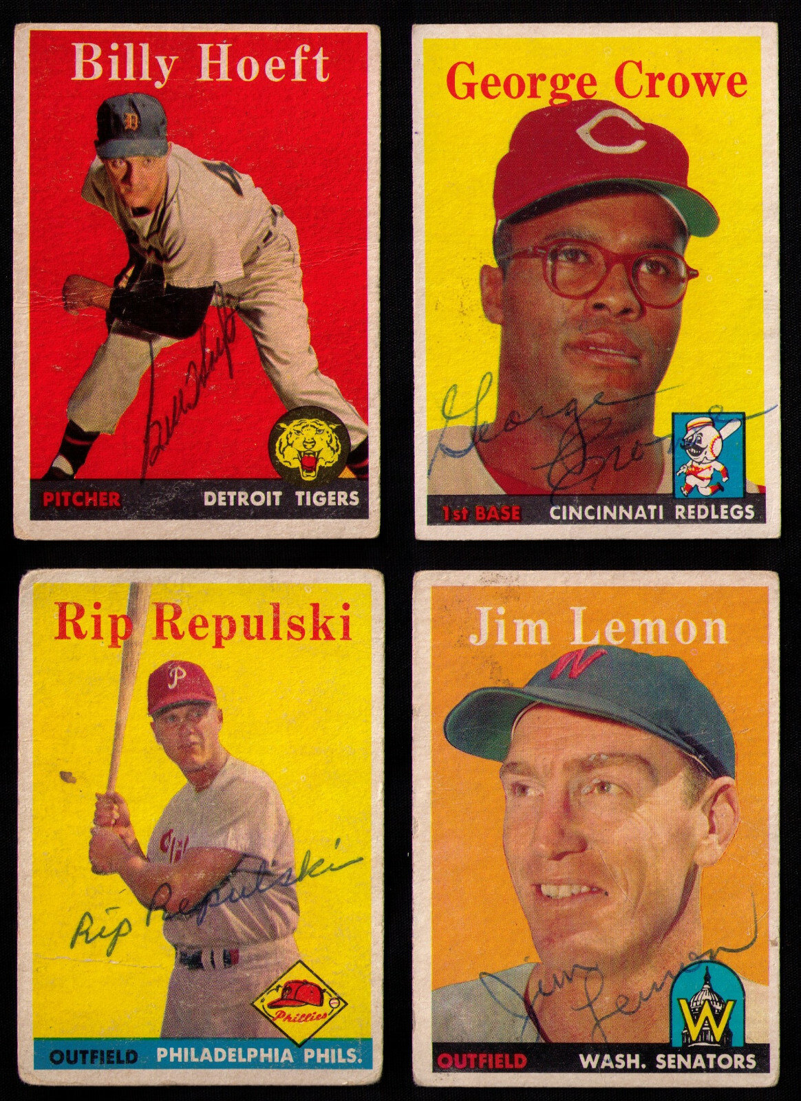 1958 Topps #12 George Crowe SIGNED PSA/DNA Pre-Certified Cincinnati ...