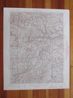 Smicksburg Pennsylvania 1944 Original Vintage USGS Topo Map | eBay
