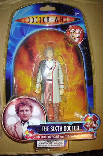 RARE - Action Figure - DOCTOR WHO - The Sixth Doctor - Regeneration ...